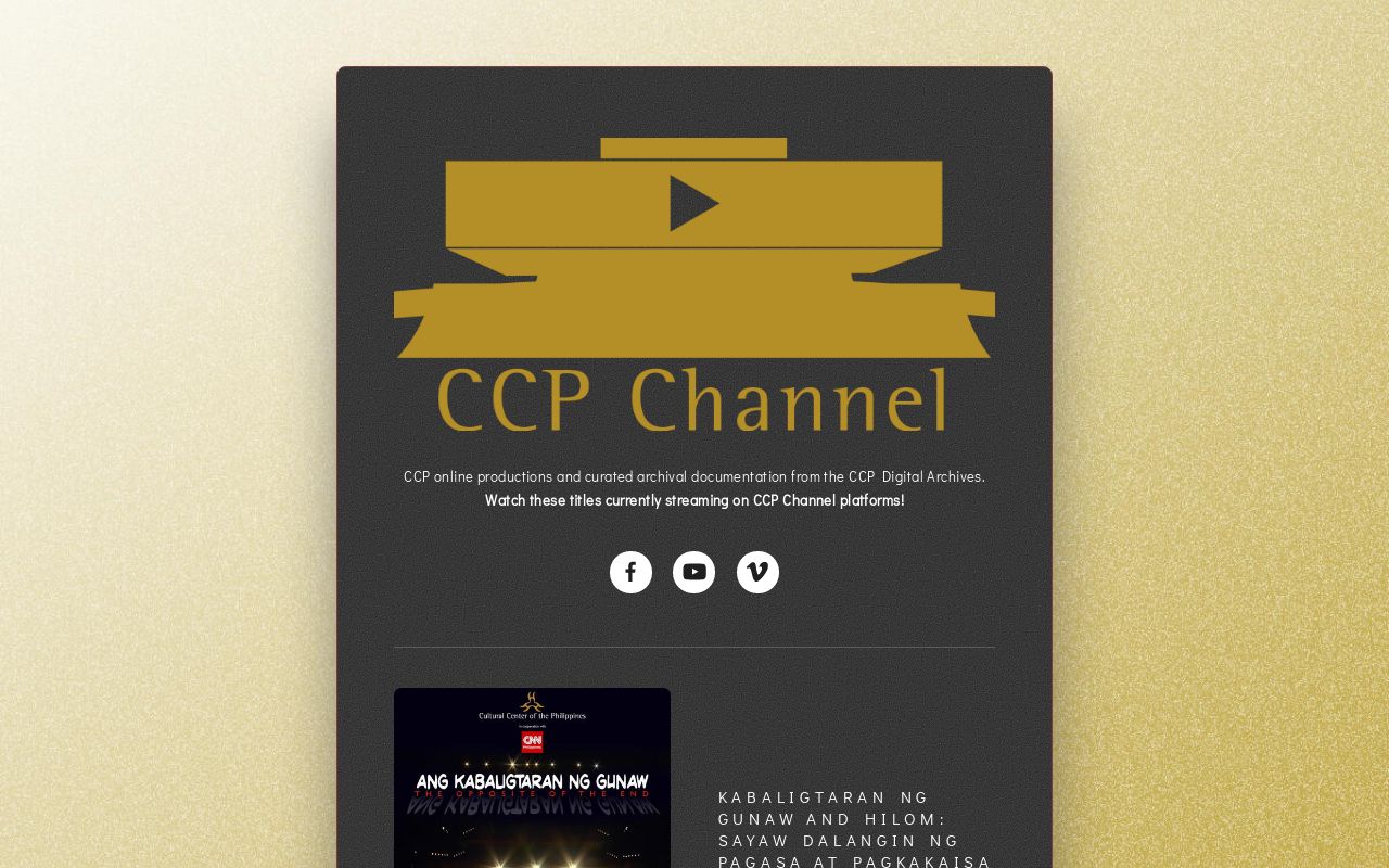 CCP Channel